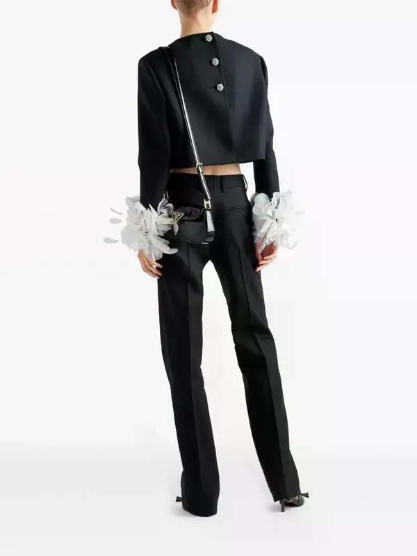 Prada Wool Tailored Trousers