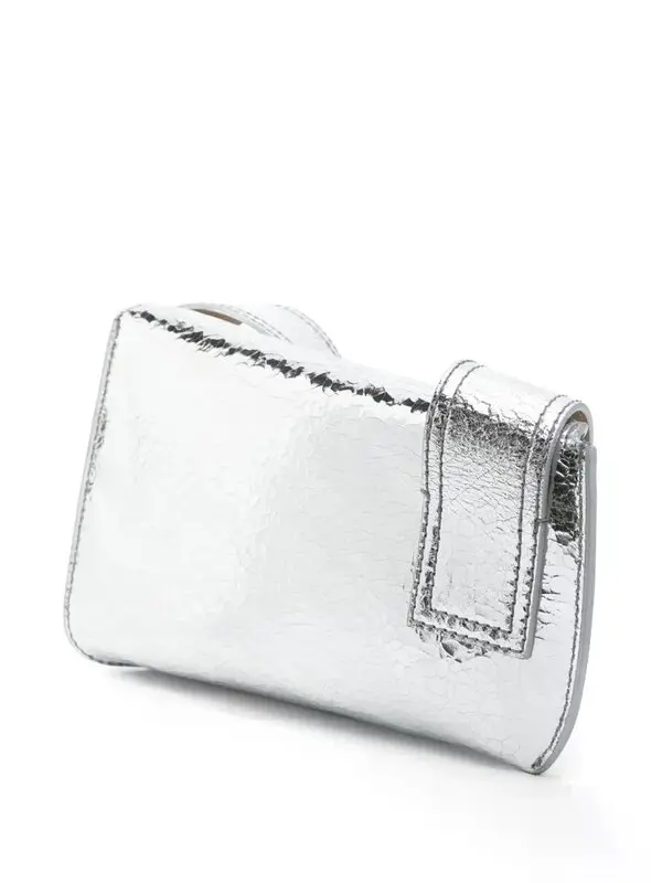 Alexander McQueen T-bar Sling Shoulder Bag - Silver