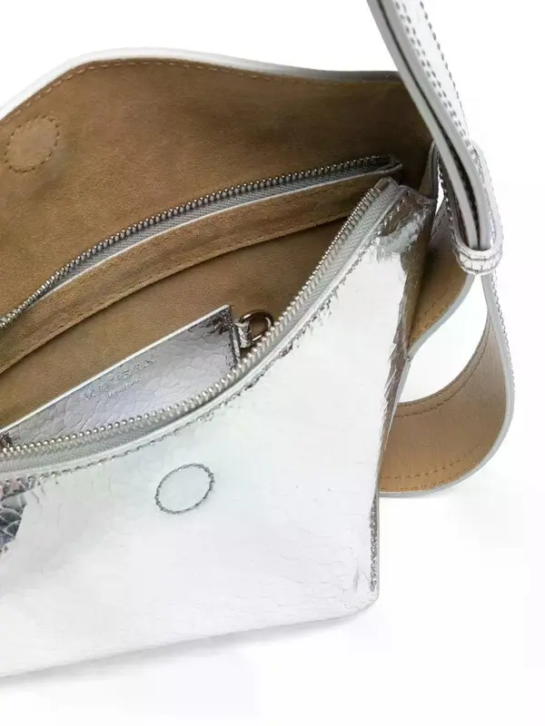 Alexander McQueen T-bar Sling Shoulder Bag - Silver