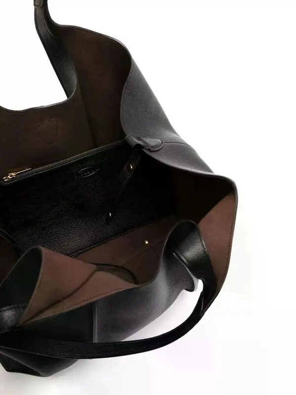 TOD'S Timeless Leather Tote Bag - Black