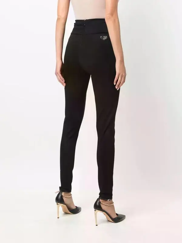 Philipp Plein High-waist Logo Leggings