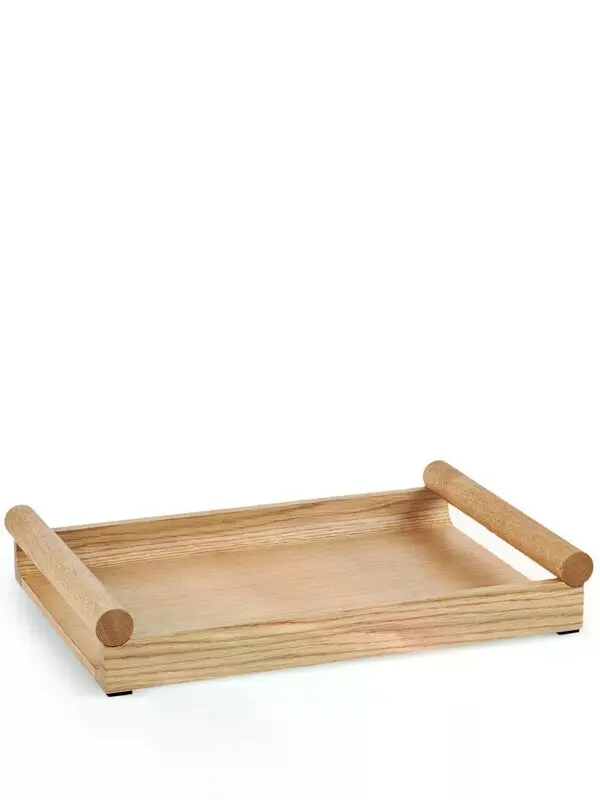 SCHÖNBUCH Medium Oleh Wooden Tray - Brown