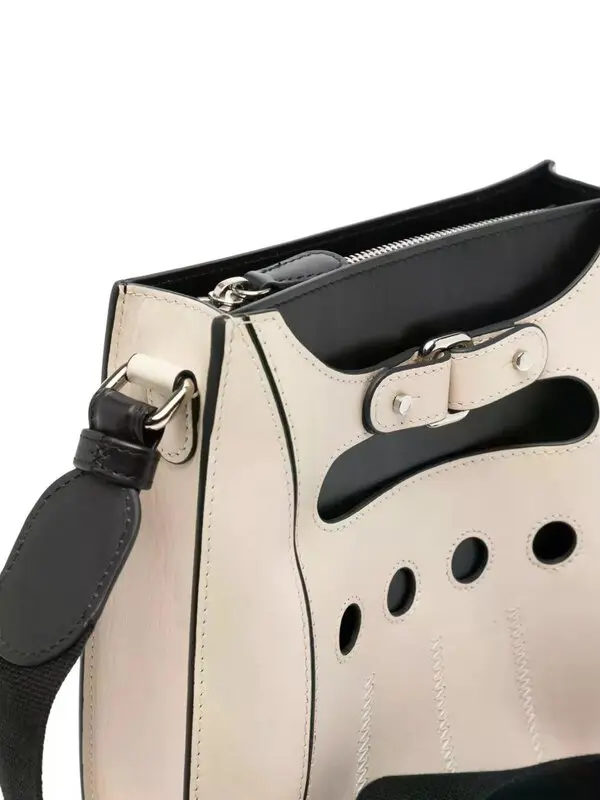 Perrin Cabbie Leather Crossbody Bag