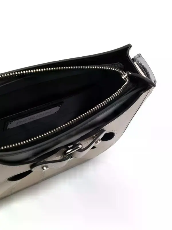 Perrin Cabbie Leather Crossbody Bag