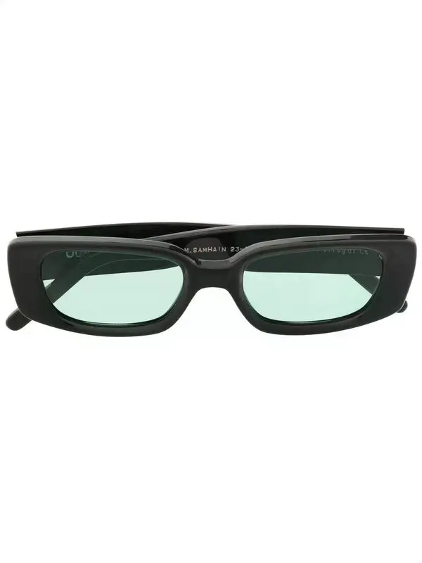 Our Legacy Narrow Round Frame Glasses - Black