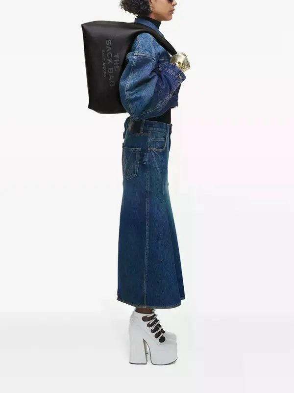 Marc Jacobs The Sack Leather Tote - Black