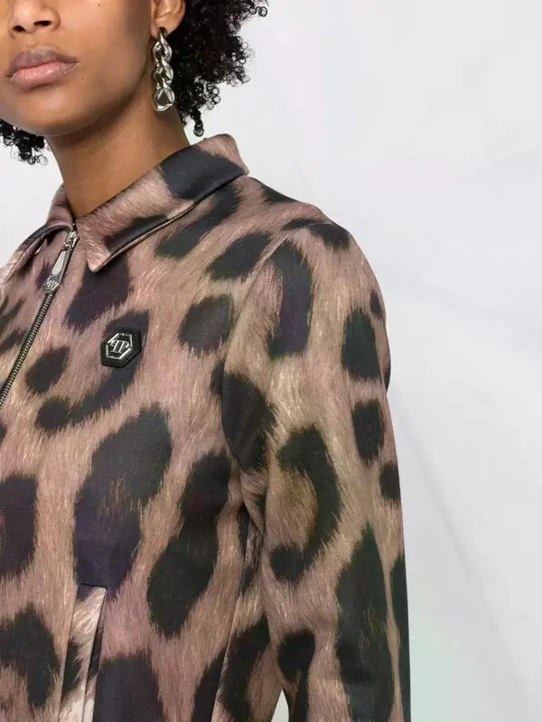 Philipp Plein Leopard-print Jacket
