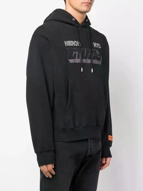 Heron Preston Graphic-print Jersey Hoodie