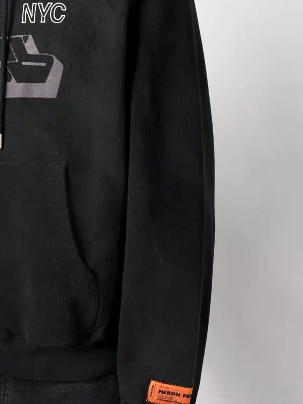 Heron Preston Graphic-print Jersey Hoodie