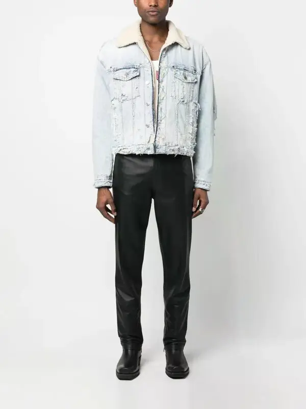Dsquared2 Distressed Denim Jacket
