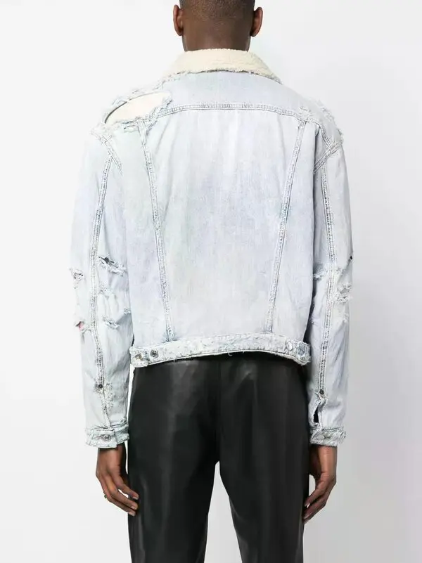 Dsquared2 Distressed Denim Jacket