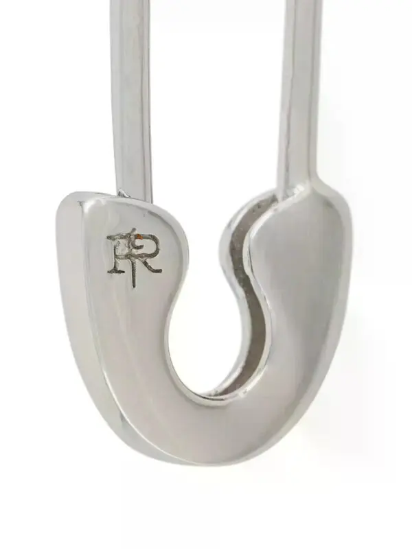 TRUE ROCKS Safety Pin Hoop Earring