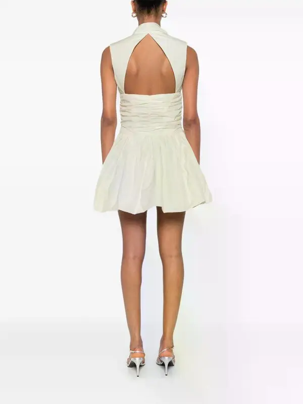 PATOU Open-back Bubble Mini Dress