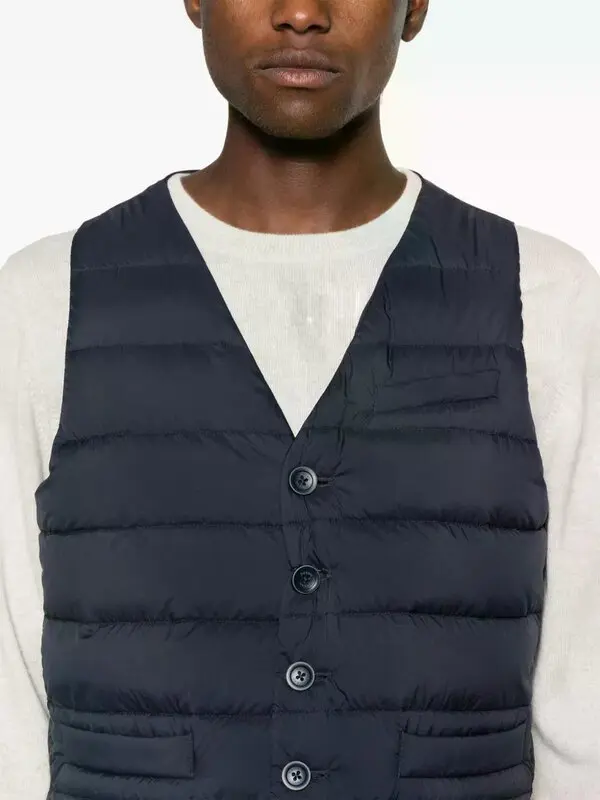 Herno V-neck Down Gilet