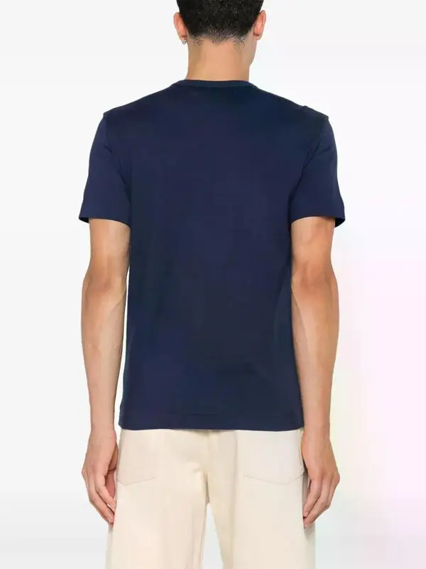 Play Comme Des Garcon Heart-patch T-shirt