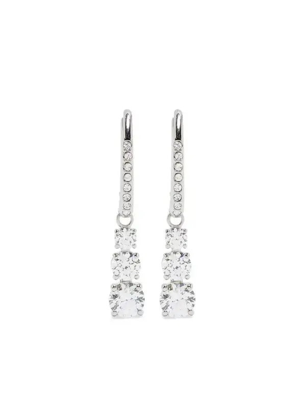 SWAROVSKI Stilla Attract Trilogy Drop Earrings