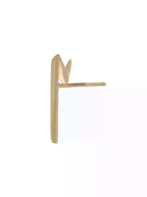 LE STER 18kt Yellow Thunderflash Left Stud Earring