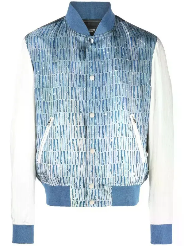 Amiri Logo-print Bomber Jacket