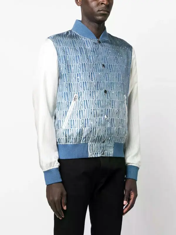 Amiri Logo-print Bomber Jacket