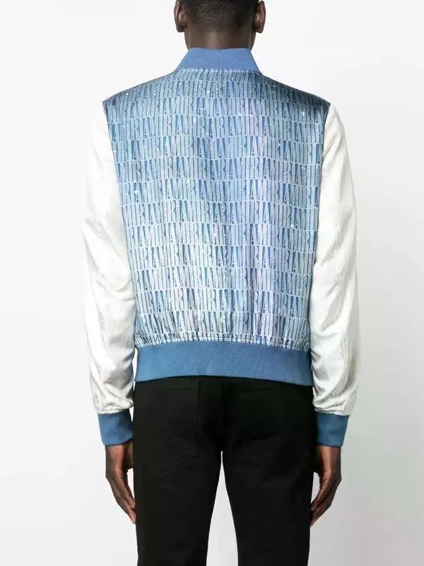 Amiri Logo-print Bomber Jacket