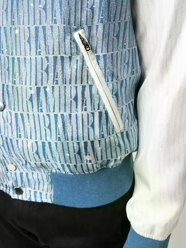 Amiri Logo-print Bomber Jacket