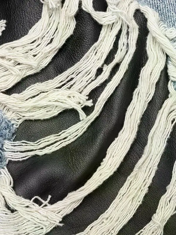 GALLERY DEPT. Ripped Cotton Jeans