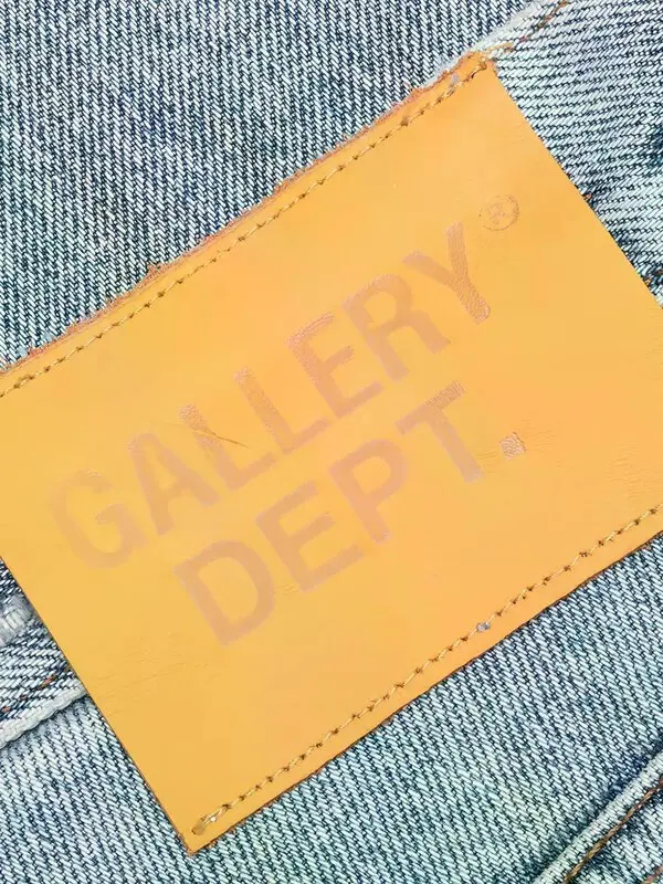 GALLERY DEPT. Ripped Cotton Jeans