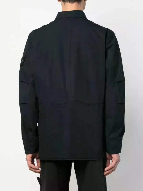 Stone Island Compass-patch Long-sleeved Jacket