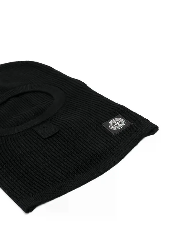 Stone Island Compass-patch Virgin Wool Balaclava