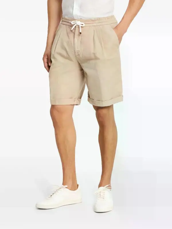 Brunello Cucinelli Drawstring-waist Bermuda Shorts