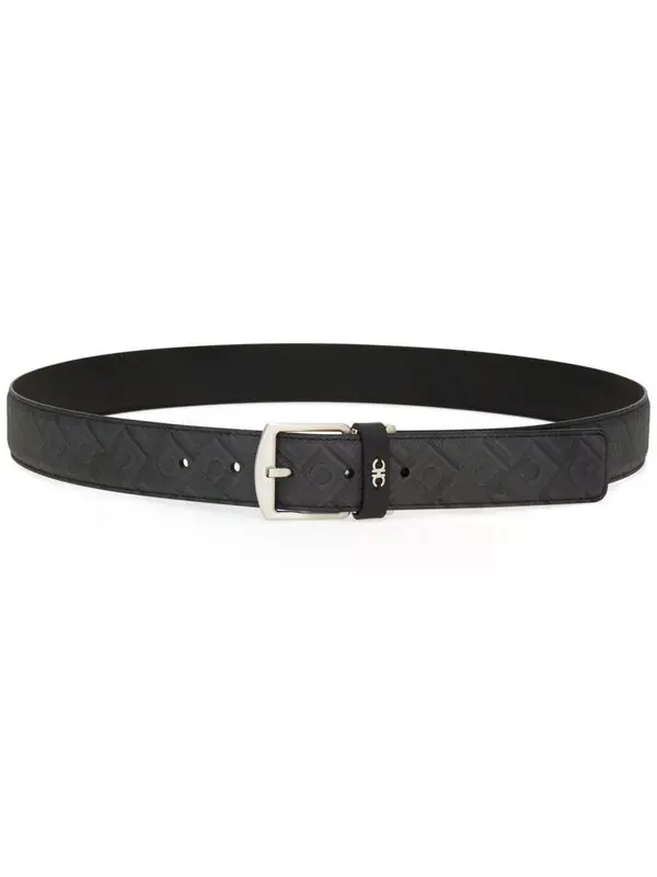 FERRAGAMO Reversible Belt - Grey