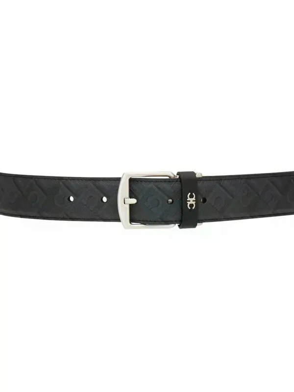 FERRAGAMO Reversible Belt - Grey