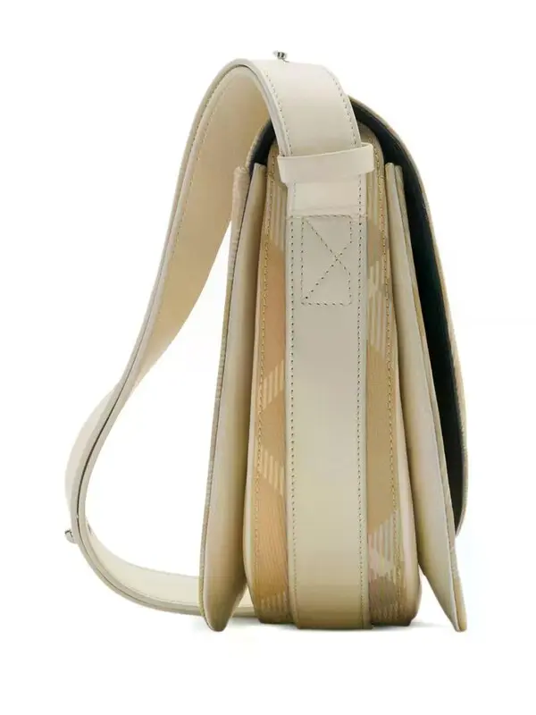 Burberry Rocking Horse Checkered Bag - Neutrals