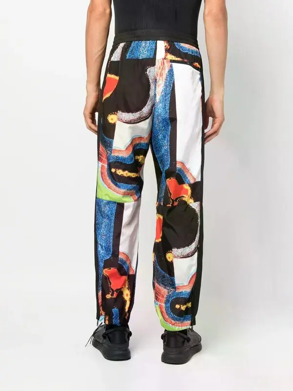 AMBUSH Abstract-pattern Paneled Track Pants