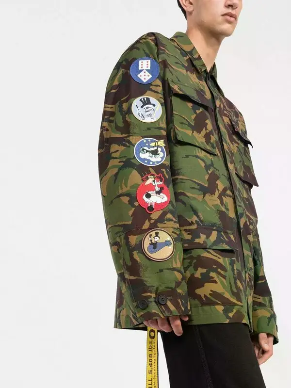 Off-White Camouflage Field Jacket