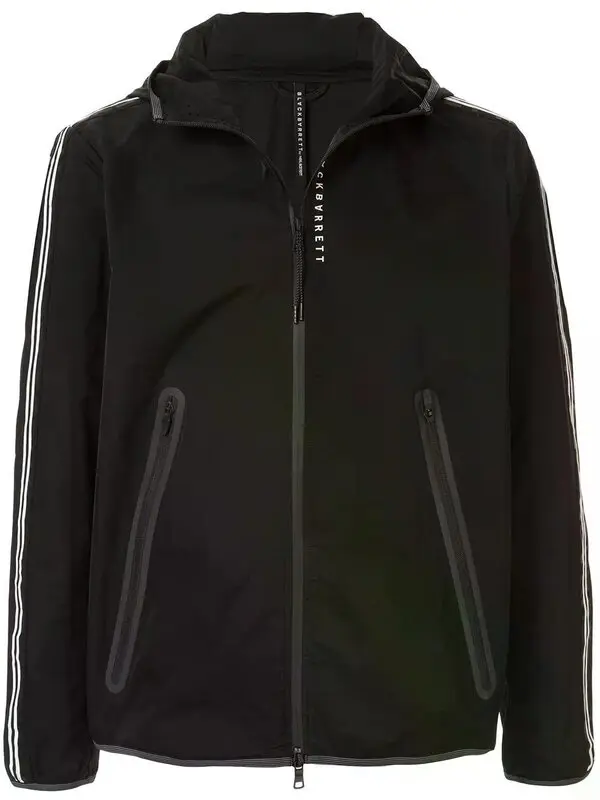 BLACKBARRETT Logo-print Hooded Jacket