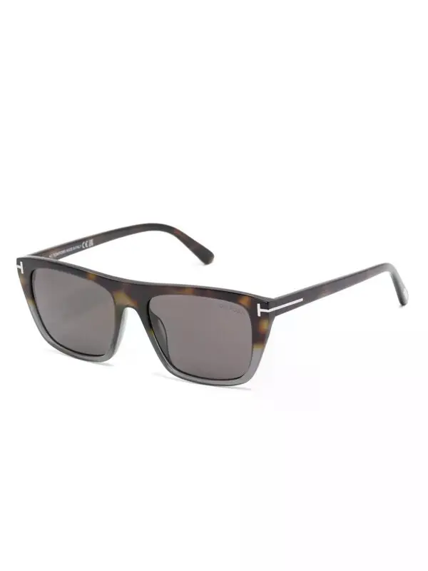 TOM FORD Aslan Square Frame Sunglasses