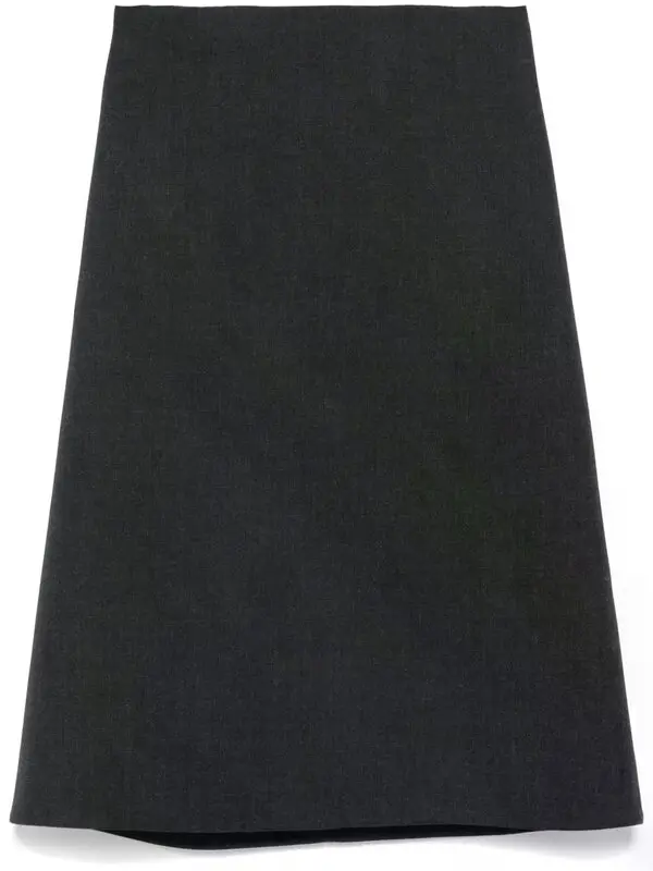 JIL SANDER A-line Midi Skirt
