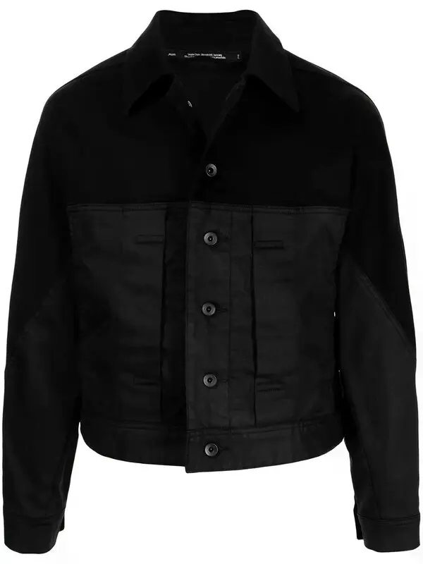 JULIUS Paneled Cropped Jacket