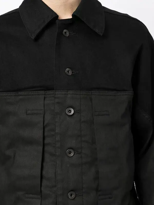 JULIUS Paneled Cropped Jacket