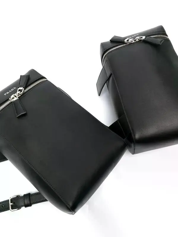 Prada Double Leather Backpack