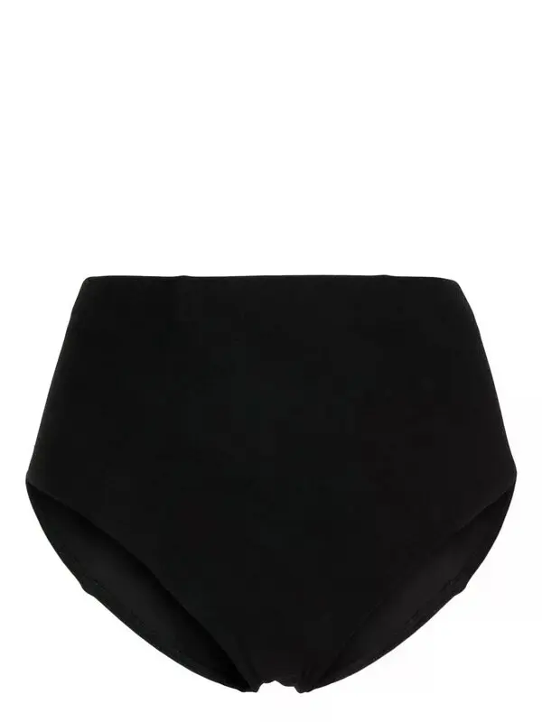 DUSKII High-waisted Bikini Bottoms - Black