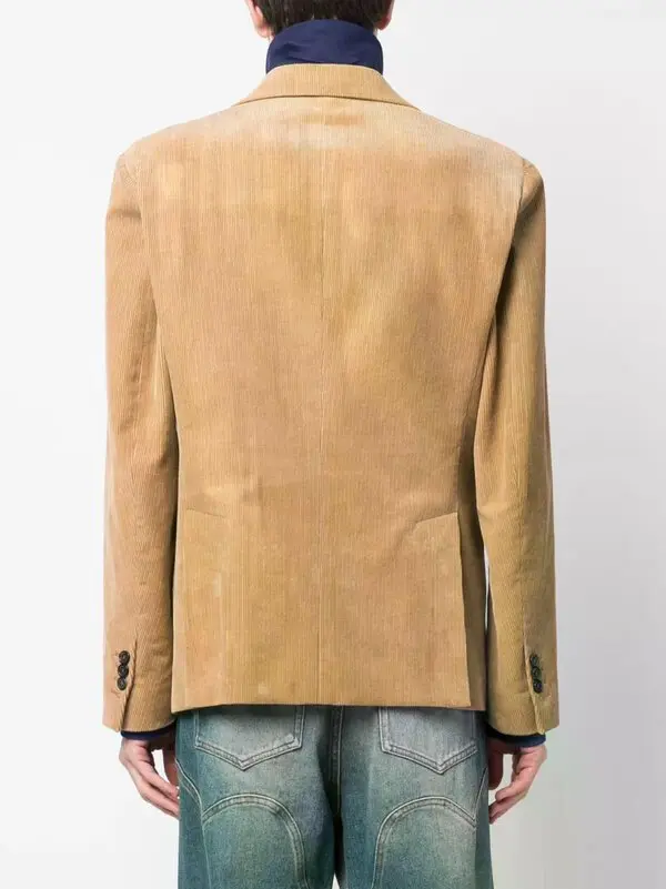 Dsquared2 Layered-effect Single-breasted Blazer