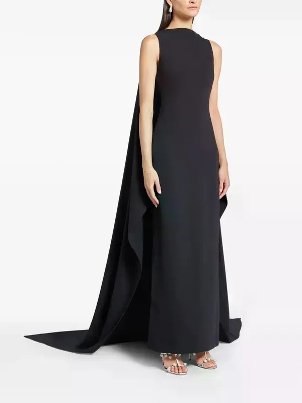 Solace London The Kaila Maxi Dress - Black