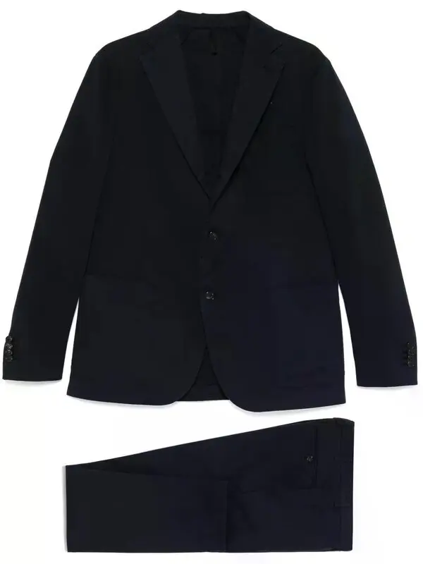 Incotex Single-breasted Suit - Blue