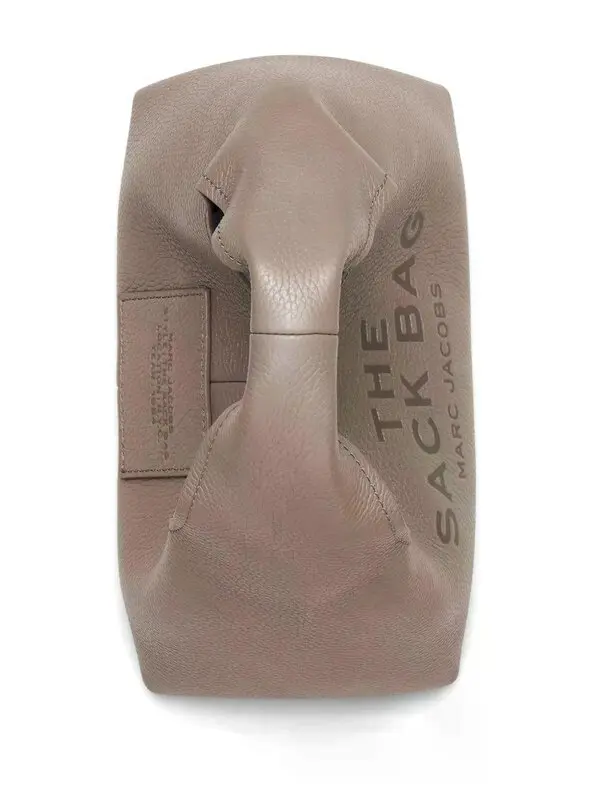 Marc Jacobs The Leather Mini Sack Bag - Neutrals