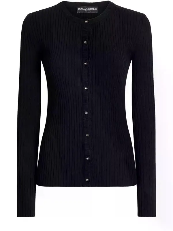 Dolce & Gabbana Ribbed-knit Cardigan