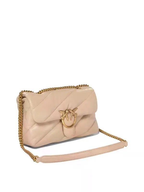 Pinko Love Puff Shoulder Bag - Neutrals