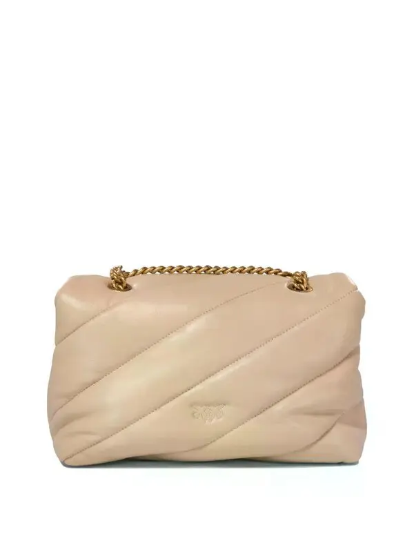 Pinko Love Puff Shoulder Bag - Neutrals
