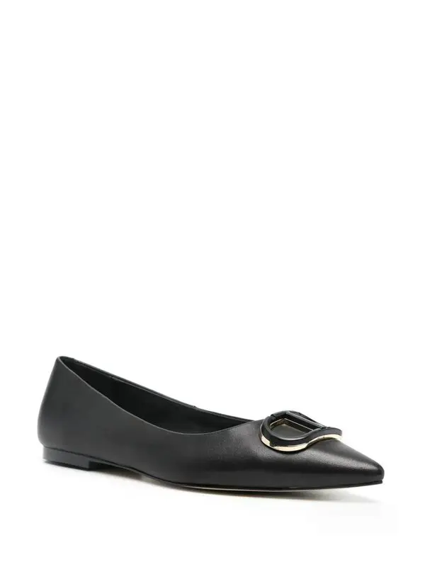 TWINSET Oval T Ballet Flats